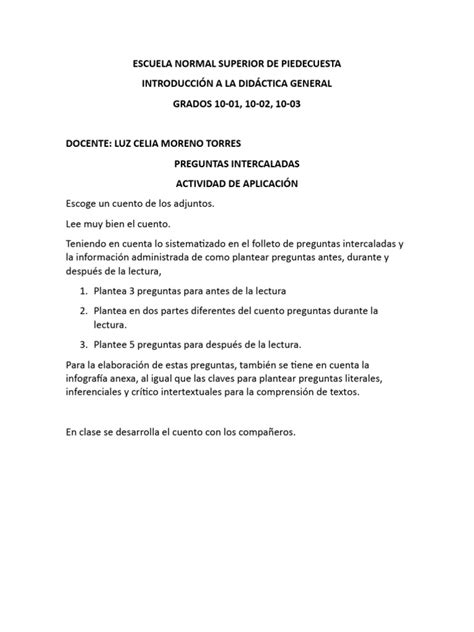 AplicaciÓn Preguntas Intercaladas Pdf