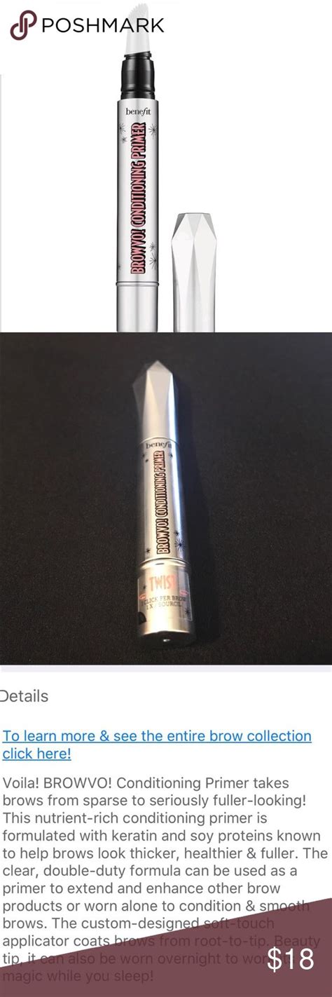 Benefit Browvo Conditioning Primer For Perfectly Groomed Eyebrows