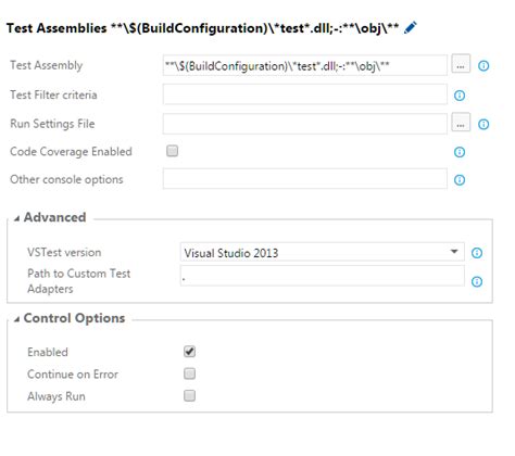 Msbuild TFS RC Build Preview Execute XUnit Tests Stack Overflow