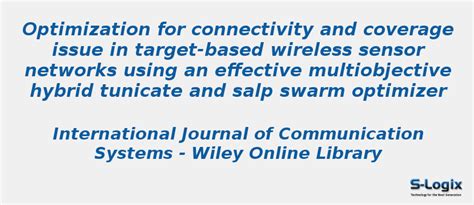 Optimization For Connectivity Ns2 Projects S Logix