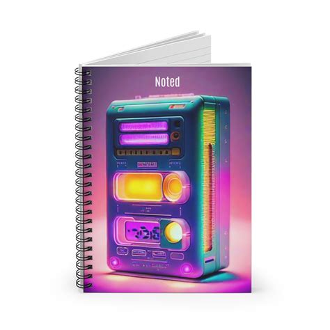 Tape Deck 49 Spiral Notebook