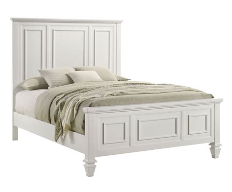Sandy Beach Panel Bedroom Set White Coaster Furniture Furniture Cart