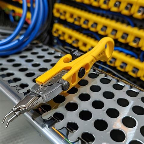 A Crimping Tool Set Specifically Designed For Network Cables Premium