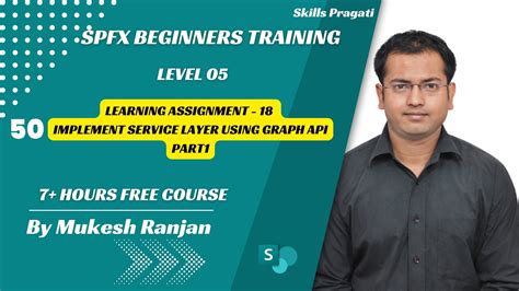 Learning Assignment 18 Implement Service Layer Using Graph Api Part 1 Youtube