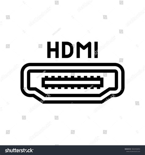 Hdmi Icon Images Stock Photos Vectors Shutterstock