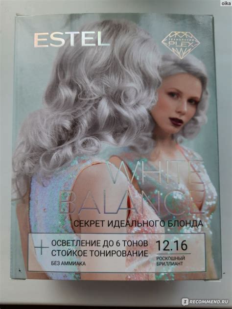 Краска для волос Estel White balance - «убойная сила» | отзывы