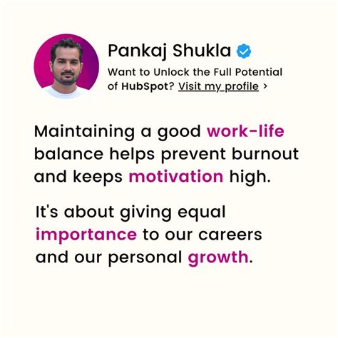 Pankaj Shukla On Linkedin Why Is Work Life Balance Key To Long Term