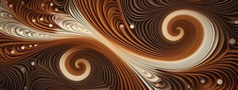 Premium Photo D Abstract Design Background With Wavy And Spiral