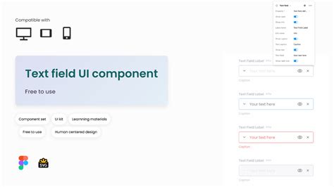 Text Field Component Figma