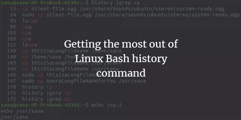 Getting The Most Out Of Linux Bash History Command Vitux