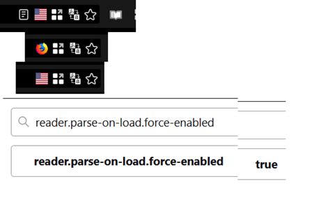Reader View Icon Not Showing For Browser On Windows I Use An Addon To