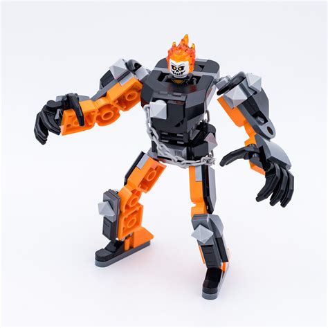 Review Lego Marvel 76245 Ghost Rider Mech And Bike Hellobricks