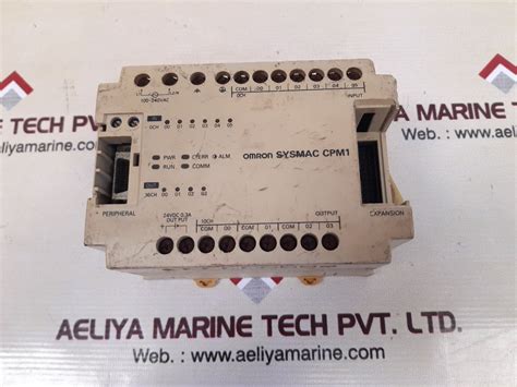 Omron Cpm1 10cdr A Programmable Controller Used Aeliya Marine Tech®