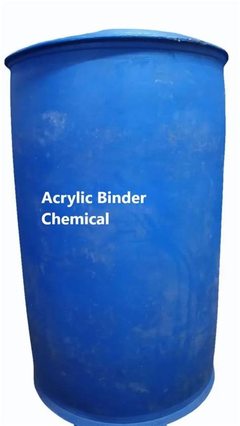 Acrylic Binder Chemical Hdpe Barrel 200 Kg At ₹ 114kg In Surat Id