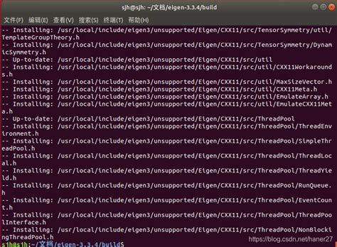 Eigen 下载、卸载与安装卸载eigen3。3。9 Csdn博客