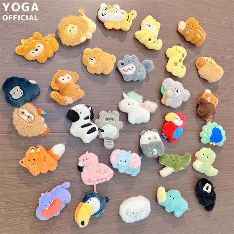 【儂儂轉蛋屋】動物狂歡派對 獨角獸在哪裡毛絨冰箱貼玩偶磁貼30 100盲盒 蝦皮購物
