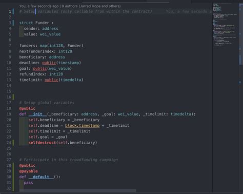 Github Tintinweb Vscode Vyper Ethereum Vyper Language Support For Visual Studio Code