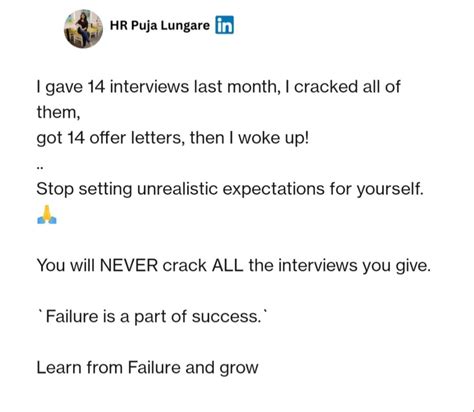 puja lungare posted on linkedin