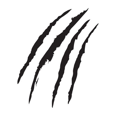 Claws Scratching Illustration Vector Design 10990397 Vector Art At Vecteezy