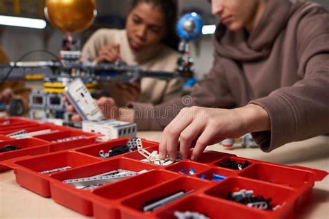 Robotics Class Close Up Stock Image Image Of Repairing 240873727
