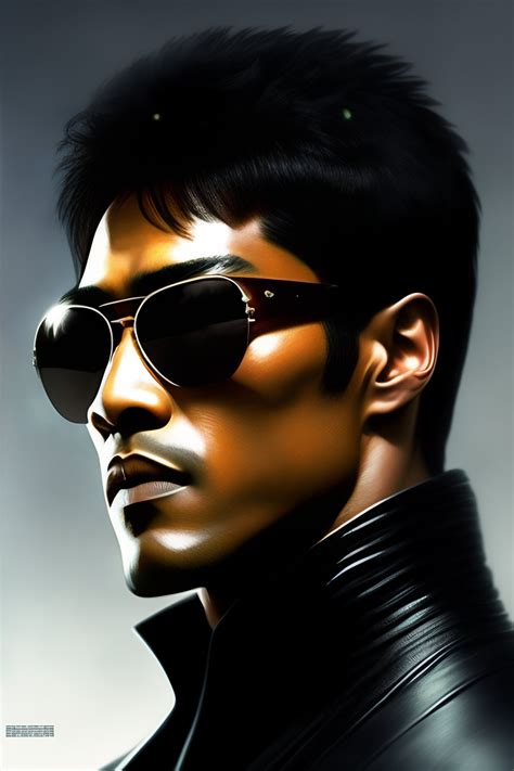 Lexica Badass Bruce Lee As Morpheus In The Matrix With Sunglasses