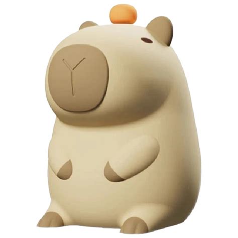 Capybara Night Light Dimmable Bedside Lamp 2 Gear Nursery Nightlight