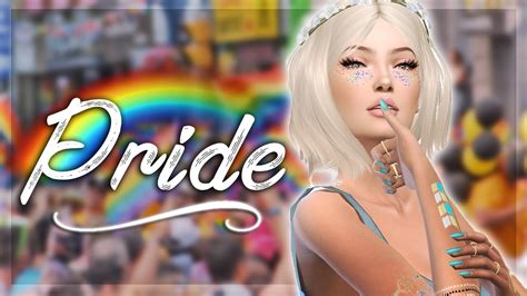 The Sims 4 Cas Pride Collab W Txartte Full Cc List Youtube