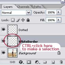 How To Do Dotted Border And Dashed Border Photoshop Tutorials