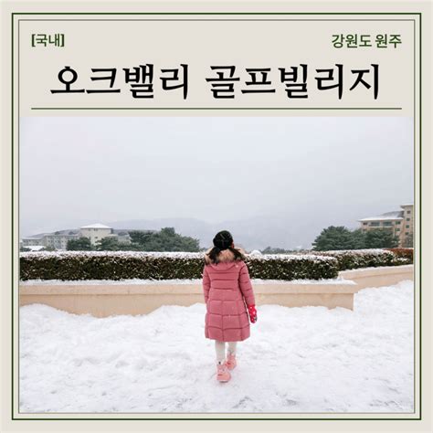 강원도 원주 아이와 겨울여행 오크밸리 리조트 골프빌리지 31평 노블 룸컨디션 네이버 블로그