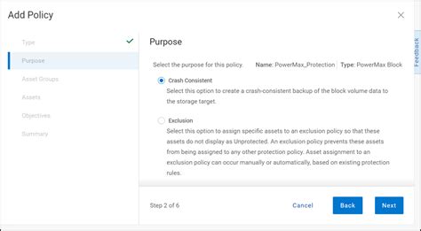 Creating A Protection Policy To Backup Powermax Storage Groups Dell