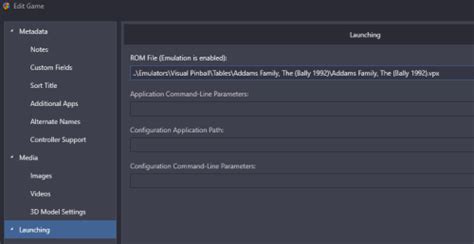 Visual Pinball X Bigbox A Starters Guide Page Emulation LaunchBox Community Forums