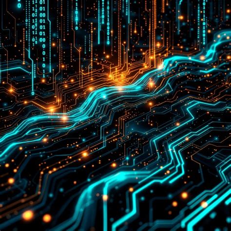 Free Digital Circuit Flow Image Download At Stockcake
