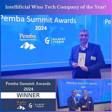Intellificial Techcompanyoftheyear Pembasummitawards2024