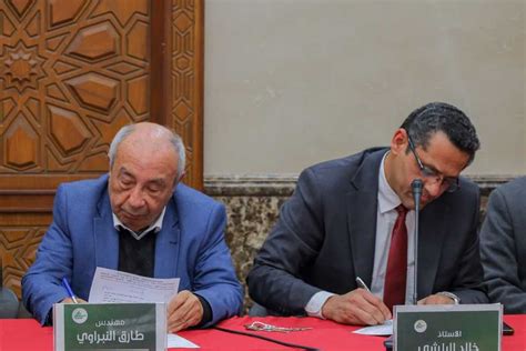الصحفيين والمهندسين توقِّعان بروتوكول تعاون مع معملي البرج و