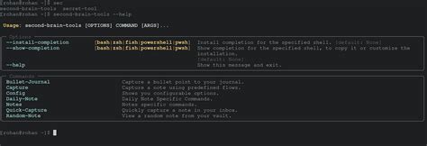 Second Brain Vault Template CLI Share Showcase Obsidian Forum