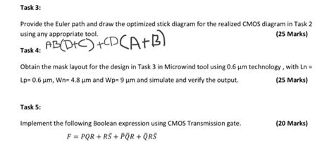 Solved Task 3 Provide The Euler Path And Draw The Optimized