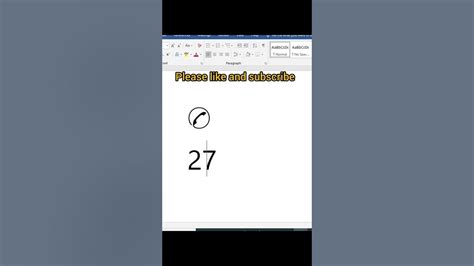 Msword Phone And Message Symbol Shortcut Key Shorts Ytshorts