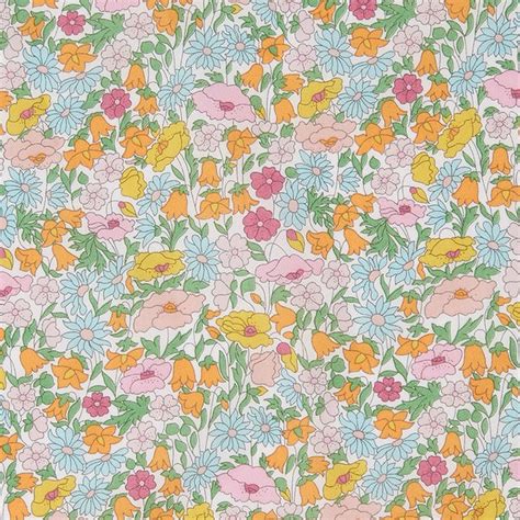 Liberty Fabrics ~ Poppy Forest A Yellow Billow Fabrics