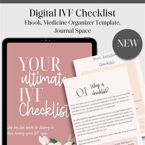 Ivf Planner Ivf Medication Worksheet Ivf Medication Planner Ivf