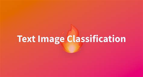 Text Image Classification A Hugging Face Space By Shamil