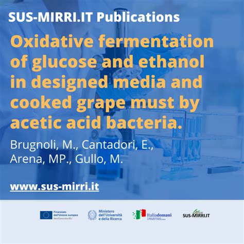 Oxidative Fermentation Of Glucose And Ethanol In Designed Media And