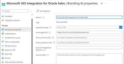 Set Up The Application In Microsoft Azure