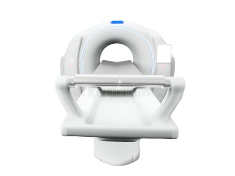 The Multi Detector Ct Scanner Or Computed Tomography 3d Illustration Top View Stock Illustration