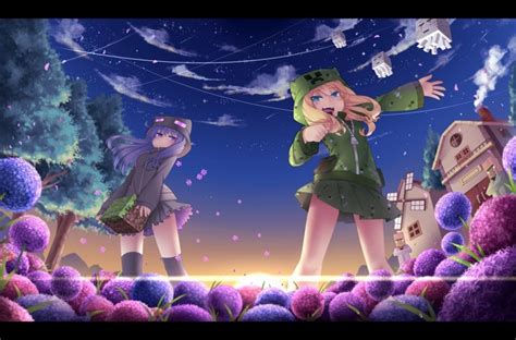 Creeper Anime Girls Minecraft Hd Wallpaper Rare Gallery
