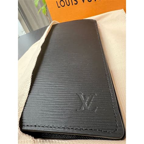 全新現貨 Louis Vuitton 路易威登 M60622 經典 Epi 水波紋brazza折疊萬用長夾黑色 蝦皮購物