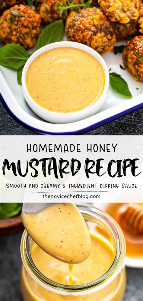 Honey Mustard Dipping Sauce Recipe Artofit