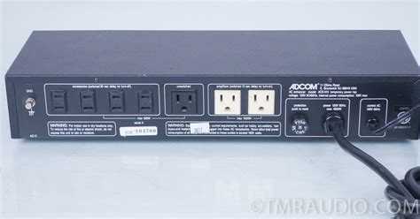 Adcom Ace 515 Power Conditioner Surge Protector The Music Room