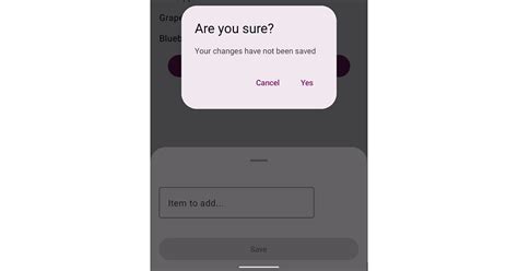Graceful Exits Implementing Close Confirmation For Jetpack Compose Modalbottomsheet Droidcon