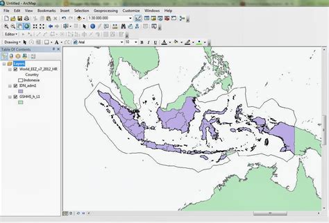ArcGIS For Ocean How To Make Base Map In ArcMap Part 2 My Notes
