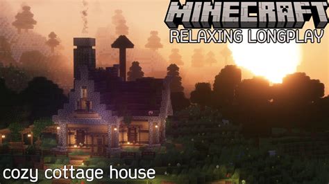 Cozy Mountain Cottage Minecraft Relaxing Longplay No Commentary 1